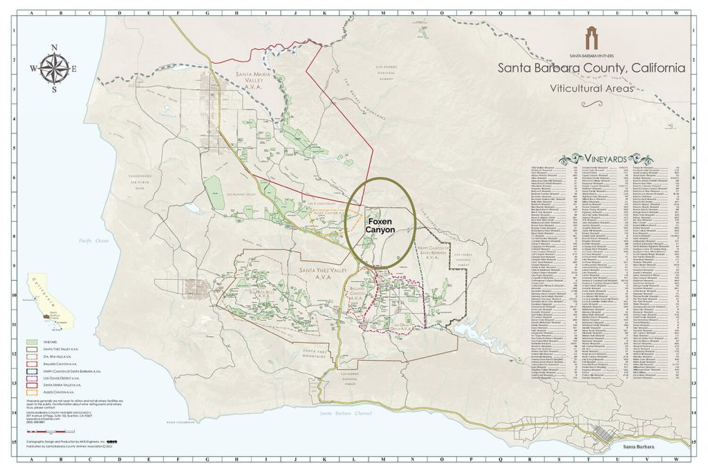 Foxen Canyon Wine Trail - Santa Barbara County Vintners